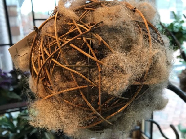 Provide Safe Nesting Materials for Birds - Karen Bussolini Garden Arts